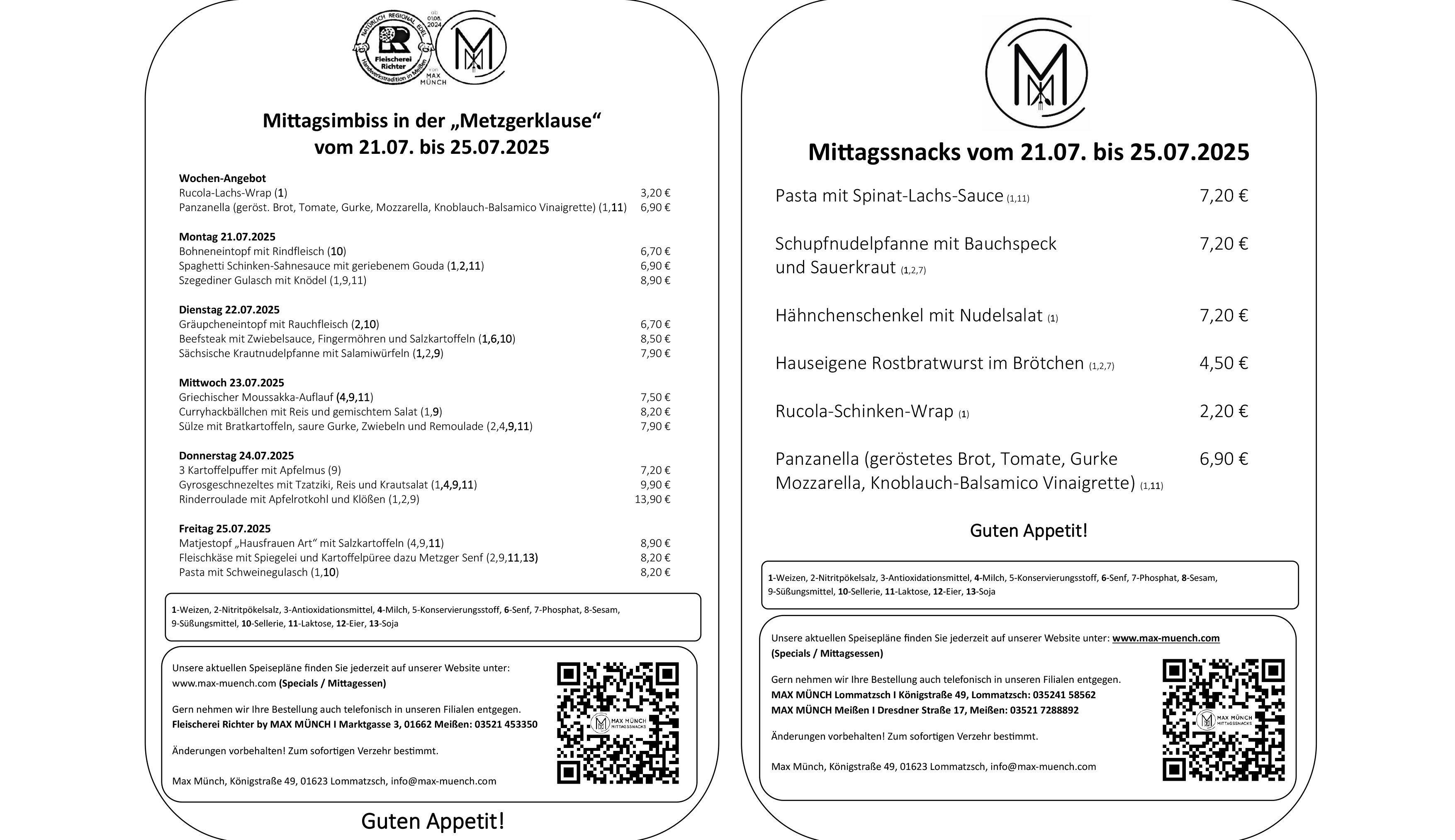 Auf die Hand, Elbweiderind... unsere Specials | MAX MÜNCH – Max Münch